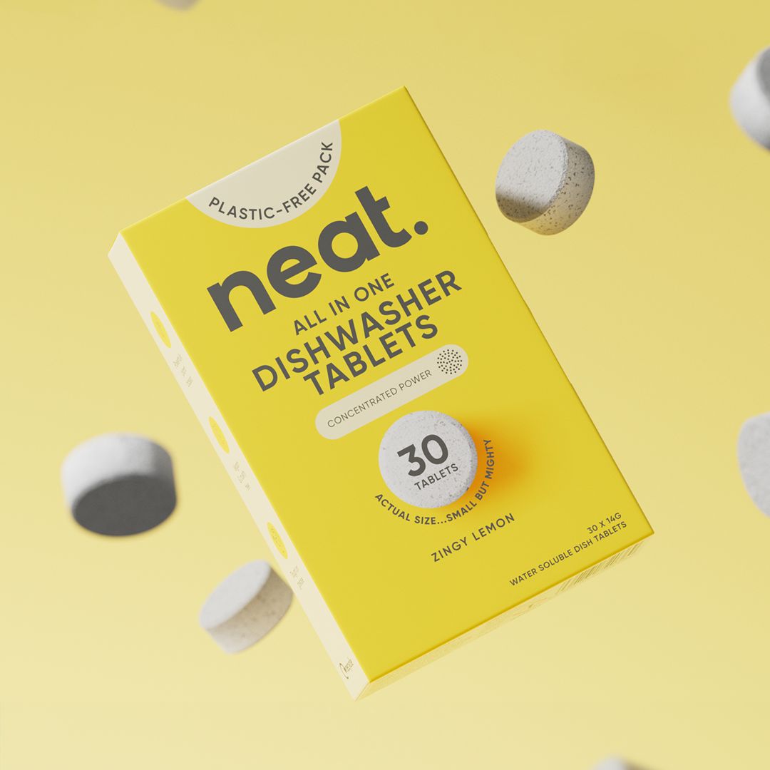 Dish & Kitchen | Foaming Washing Up Spray & Dishwasher Tabs | Neat ...